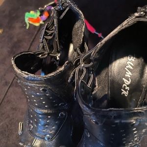 Bumper | Shoes | High Black Shoes By Bumper | Poshmark